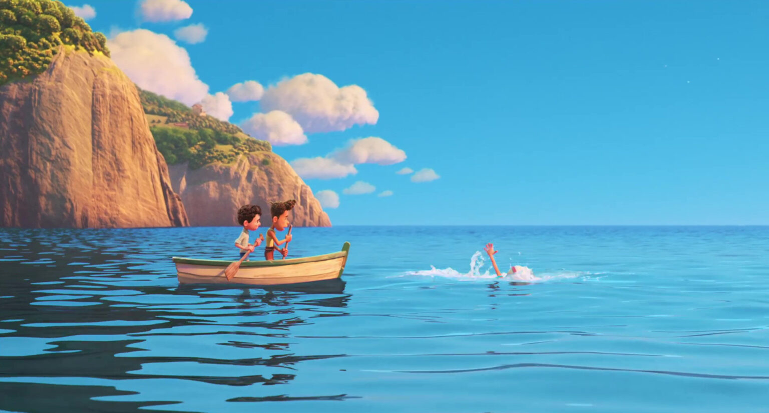 New Look at the Friendships in Luca - Upcoming Pixar